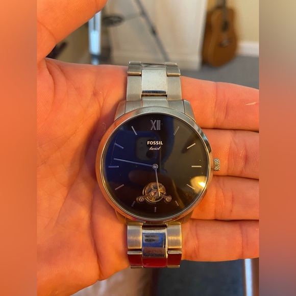 Fossil | Accessories | Fossil Neutra Twist Black Dial Watch | Poshmark